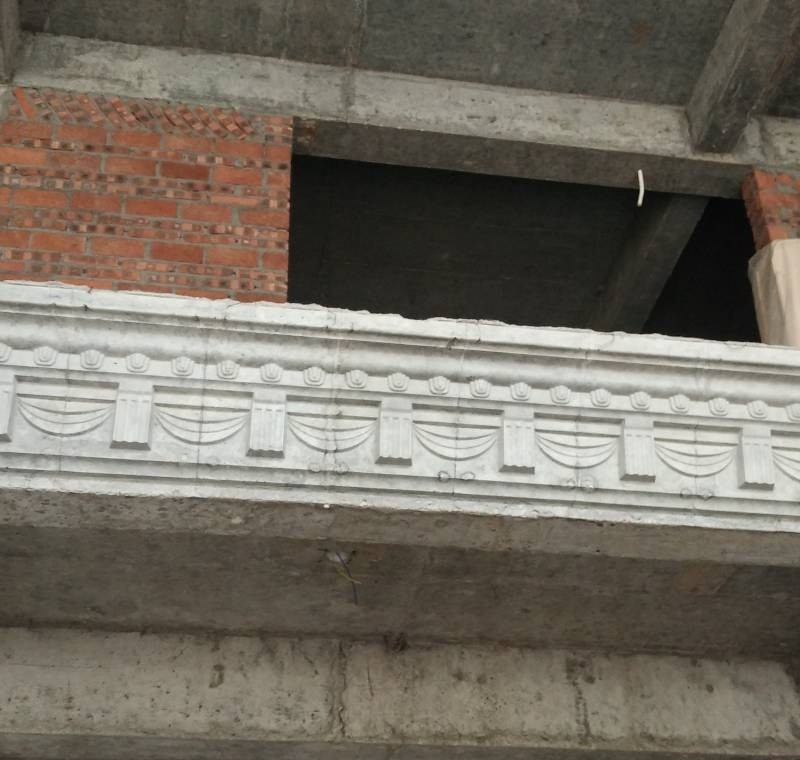 [USD 30.45] Large optical eaves mold mold at the bottom of the balcony ...