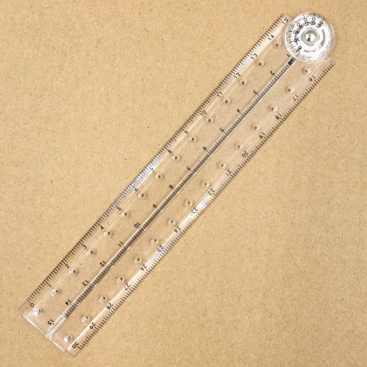 [USD 5.48] 58 yuan s MUJI unprinted good products stationery ruler ABS ...