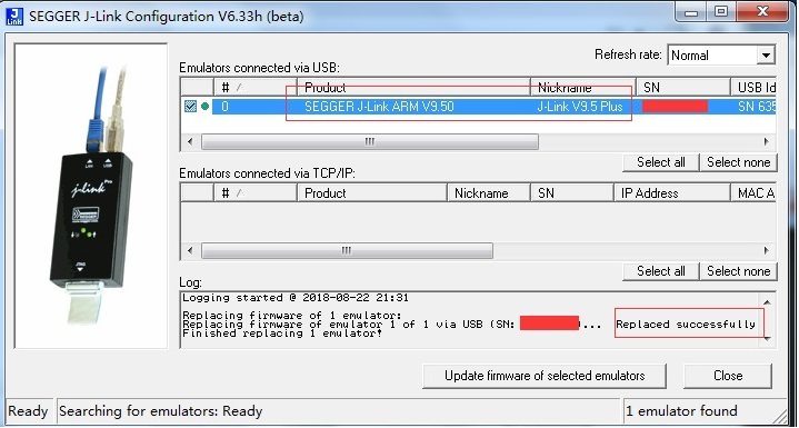 Segger J-Link V9.5 ARM STM32 JTAG качественный программатор отладчик ...