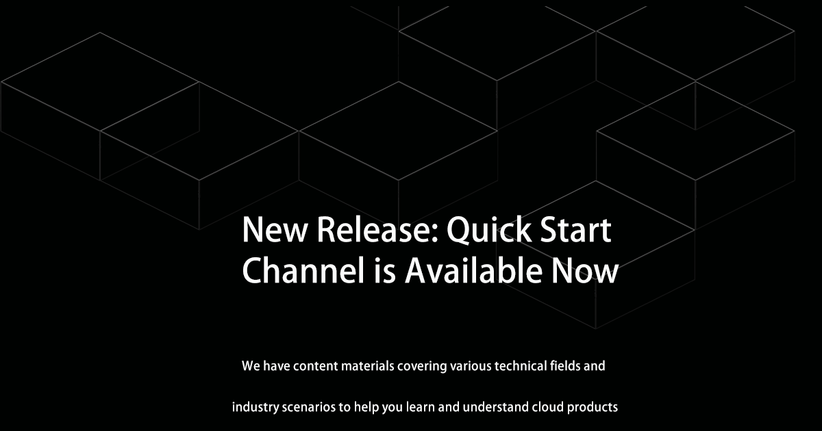 New Release: Quick Start Channel is Available Now