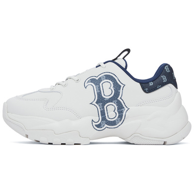 MLB Big Ball Chunky 舒适百搭  低帮 老爹鞋 男女同款 白色