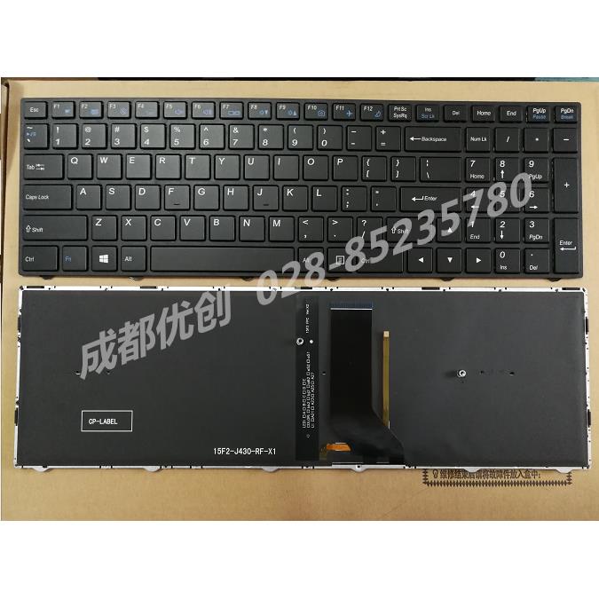 神舟戰神Z6-KP5S1 T6-X5 Z7M T6Ti雷神911SE機械師鍵盤-Taobao