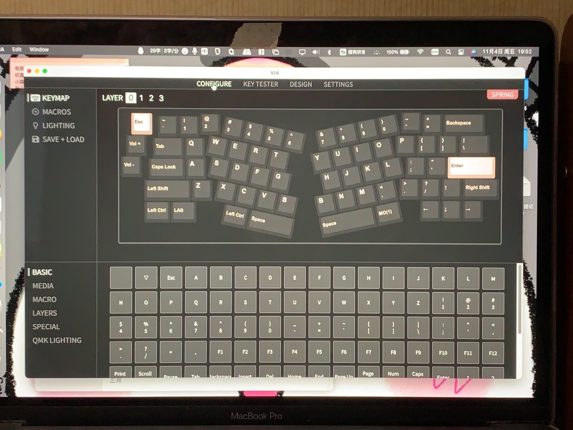 Acrylic OWLAB Spring Mechanical Keyboard Customized Keyboard ...