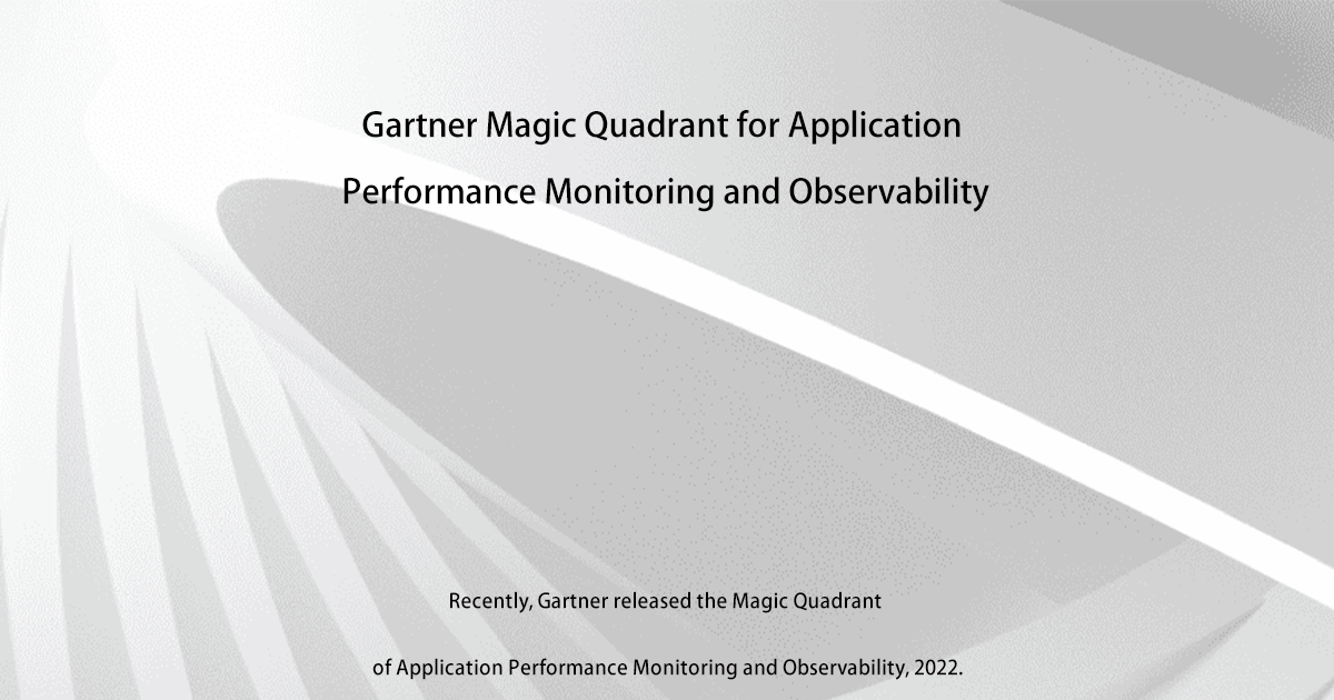 Gartner® Magic Quadrant for Application Performance Monitoring and ...