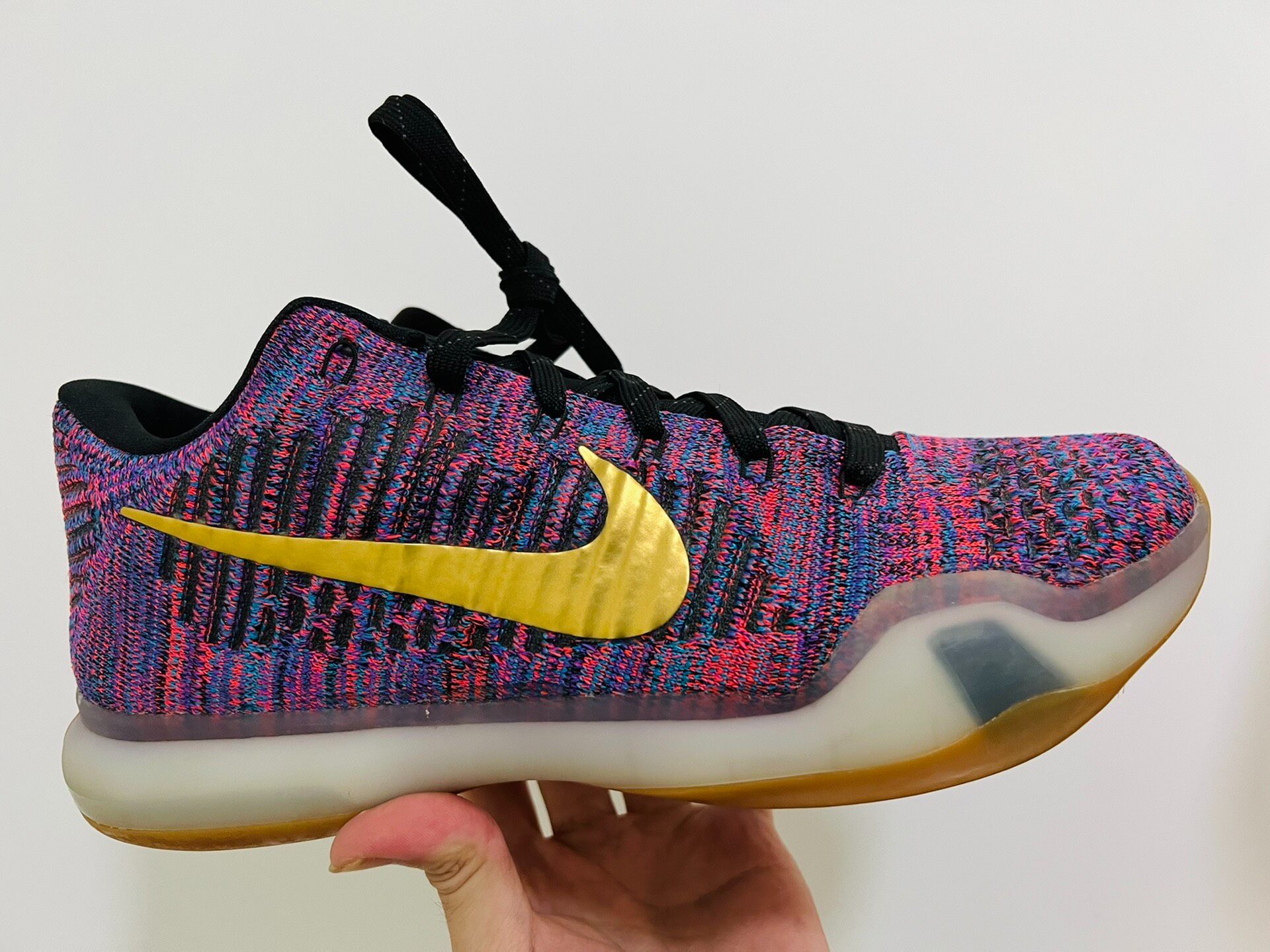 kobe 10 id zk10 紫金 玫瑰金 42.5码-Taobao