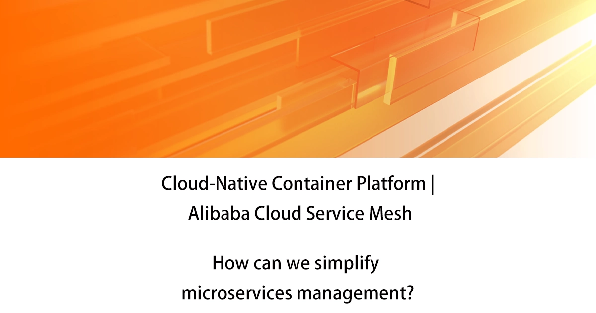 Alibaba Cloud Service Mesh