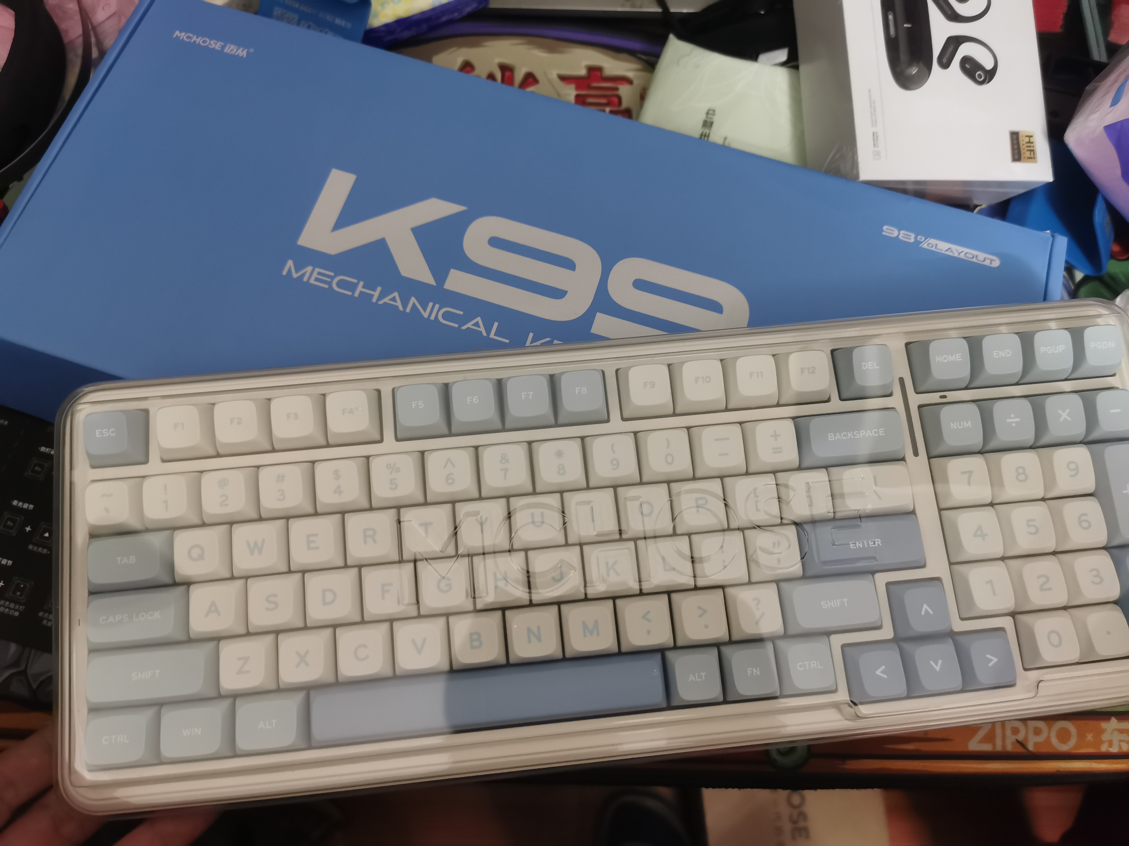 MCHOSE迈从K99 V2客制化机械键盘无线蓝牙三模电竞游戏专用侧刻评价 - 淘宝网