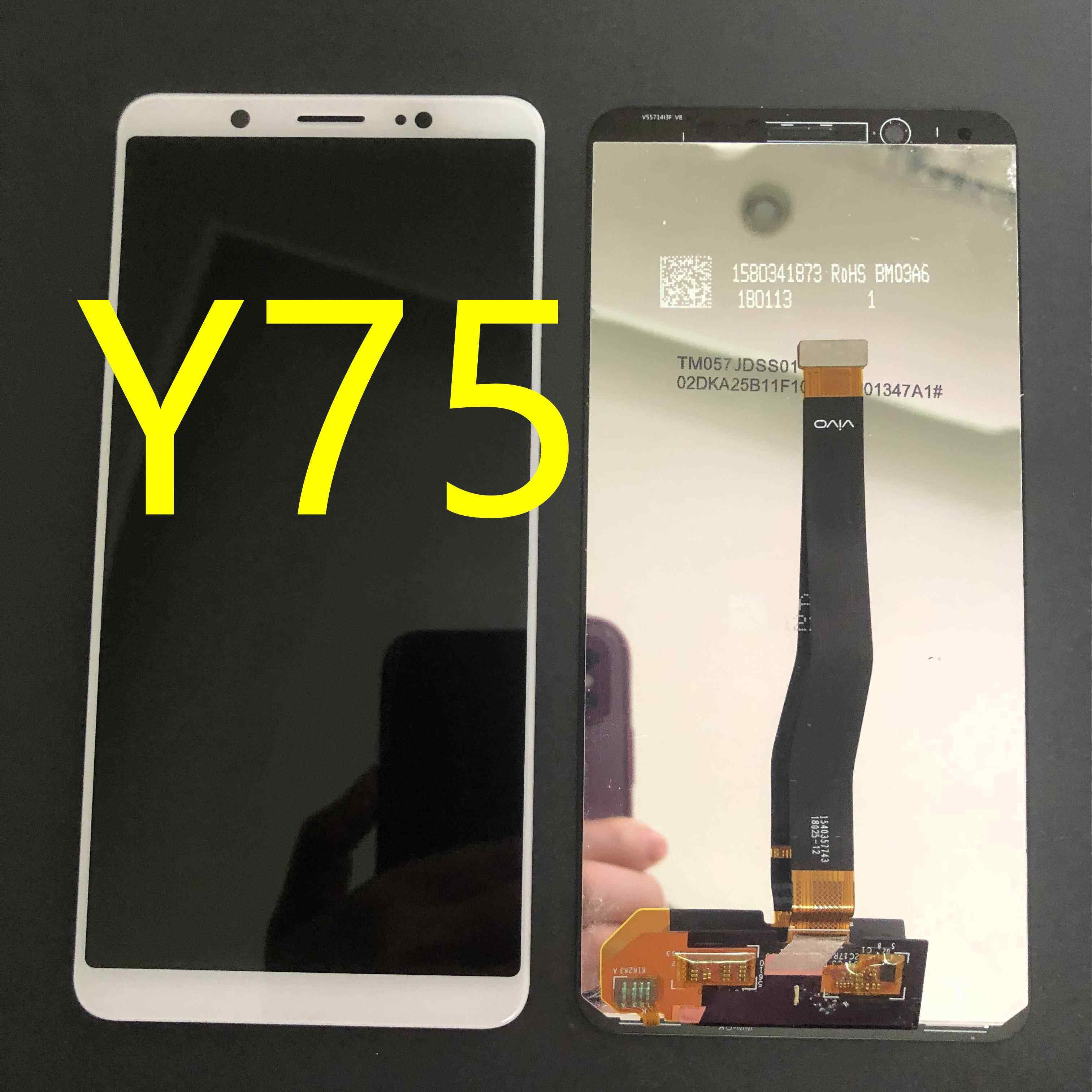 適用Vivo Y75原裝手機屏幕總成帶框vivoy75a觸摸液晶內外一體屏幕-Taobao