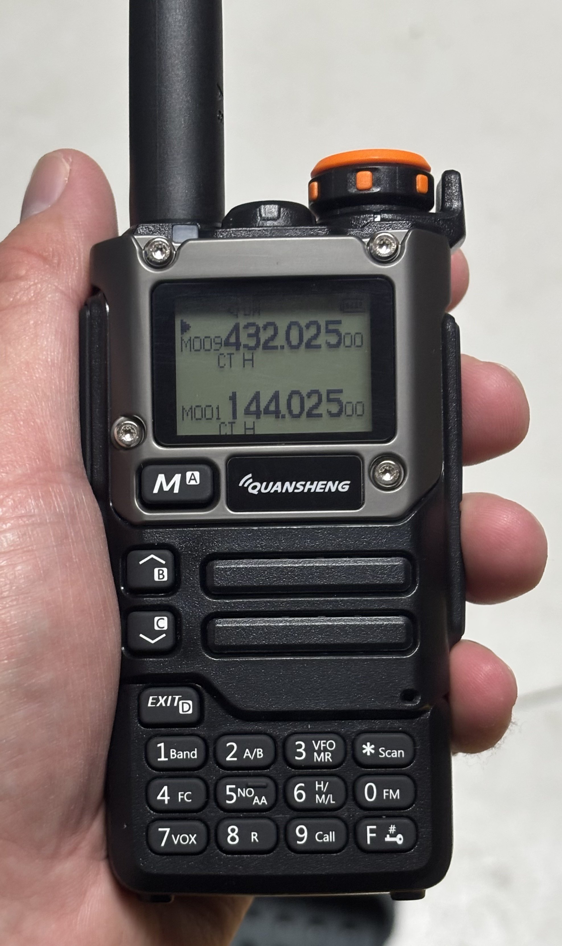 泉盛UV-K6手持对讲机UVK6手台K6中文一键对频 青春绿大内存K5升级评价 - 淘宝网