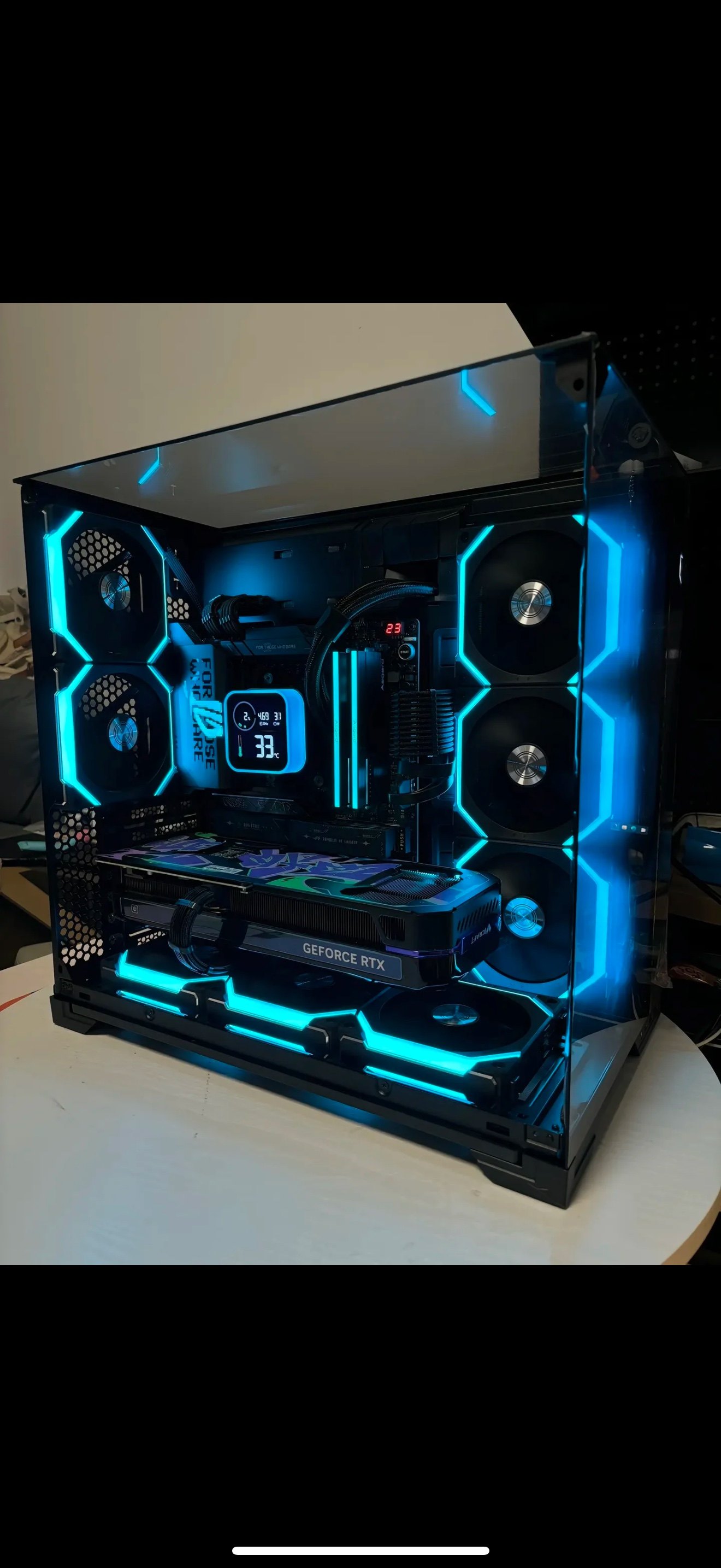 联力包豪斯O11 Vision Compact海景房机箱无立柱ATX三面玻璃可换评价 - 淘宝网