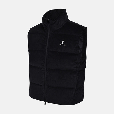 NIKE耐克男子jordan运动休闲保暖立领羽绒服背心马甲HV0535-010