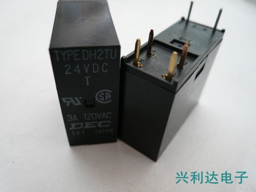 DH2TU manufacturers 24V3A 24VDC, 12VDC DEC 6 foot 2 normally open relay ...