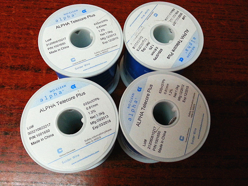 Imported tin wire tin wire American Alpha solder wire 63Sn 37Pb 0 81mm