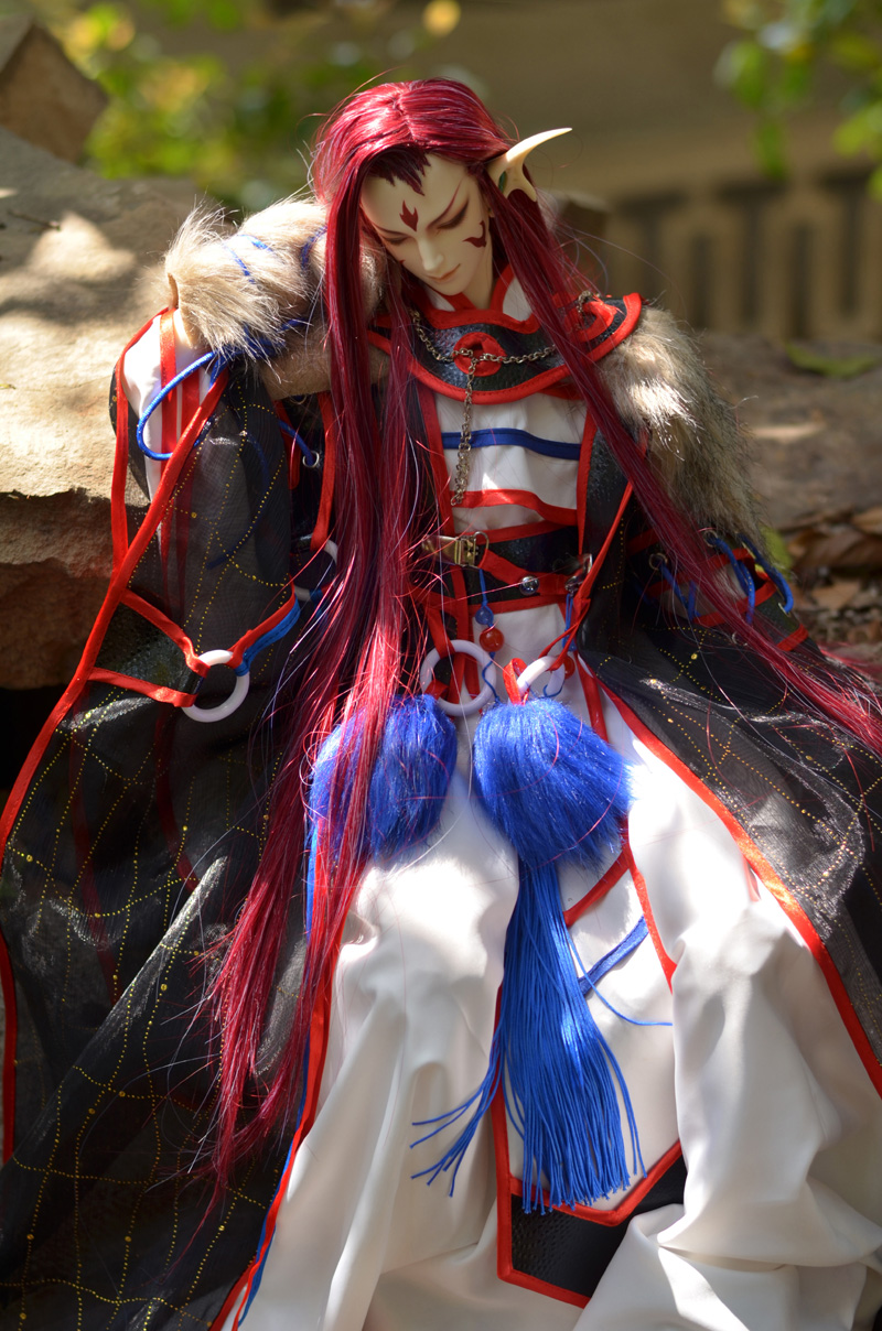 【展示】霹靂布袋戲電視木偶—螣邪郎BJD龍魂叔叔尺寸COS裝-Taobao