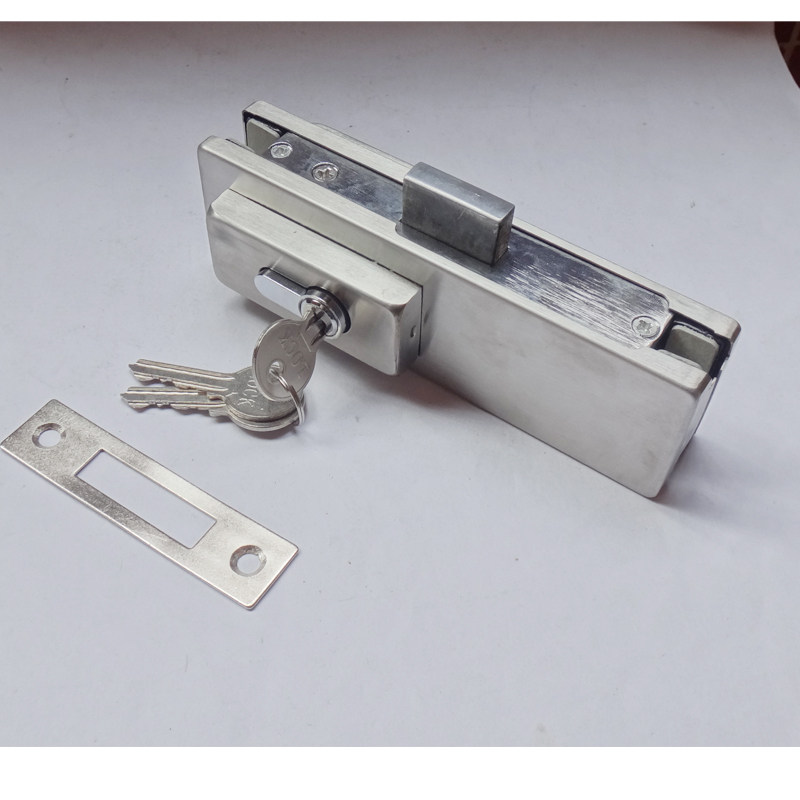 [USD 17.19] Glass Door Floor Lock Double Open Glass Door Lock Floor ...