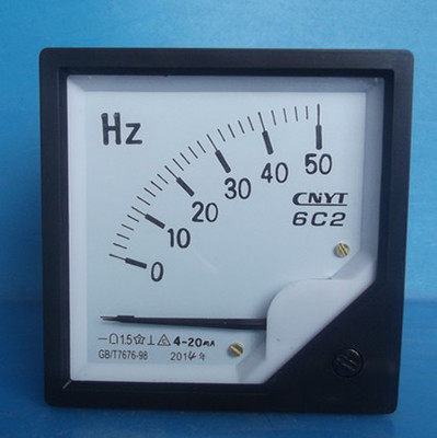 Купить стандартная таблица 上海新浦6c2 6l2频率表0-50hz赫兹表 电流电压表直流dc10v型 SP ...