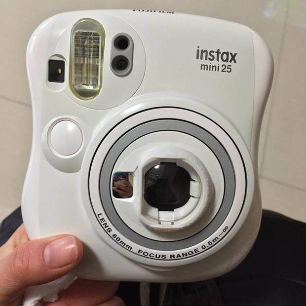 [USD 354.55] Japan Daigo Fuji White Mini 25 Instax One-Time Camera OMO ...