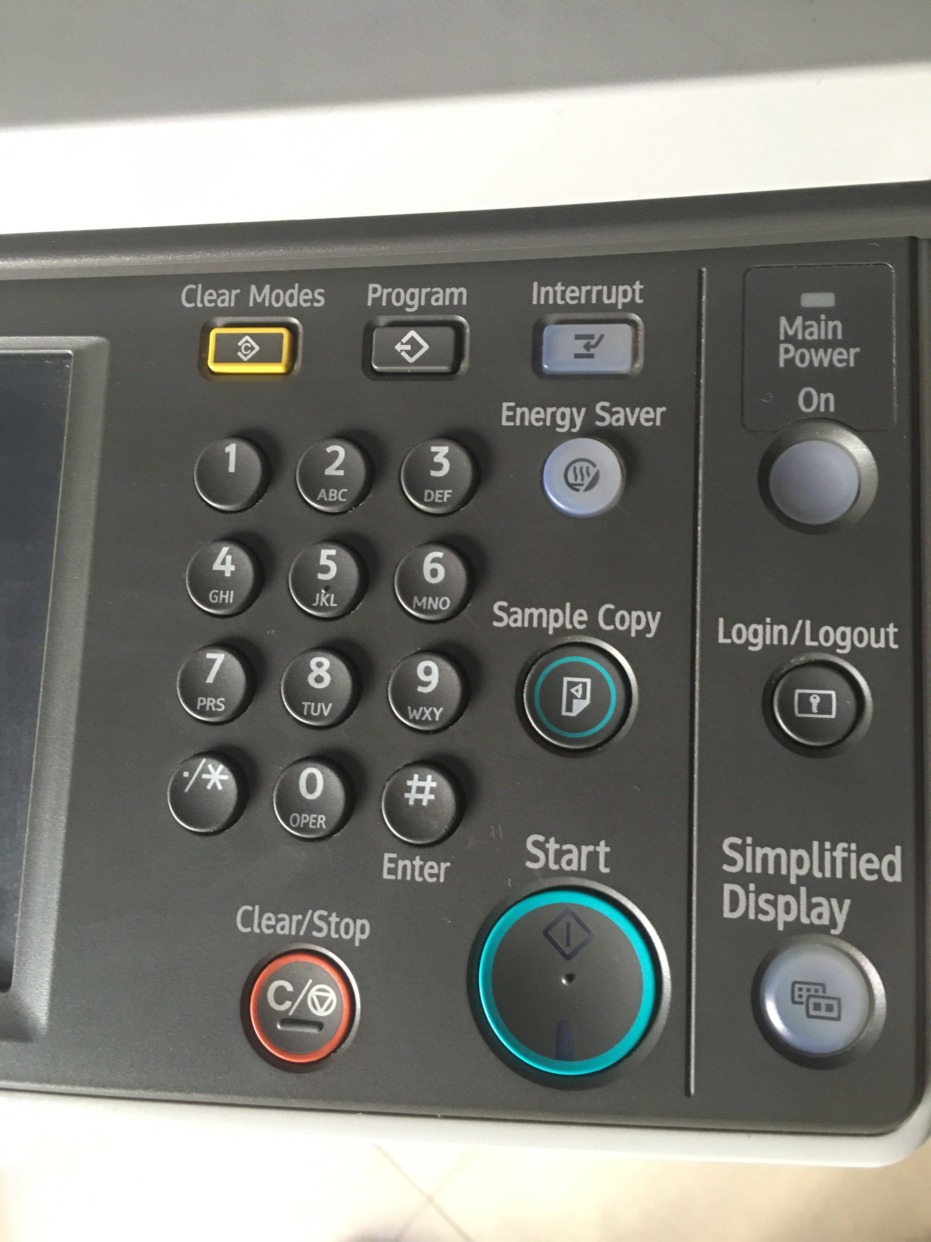 [USD 78.50] Ricoh MP 2852 2352 3352 operator panel Display touch screen ...