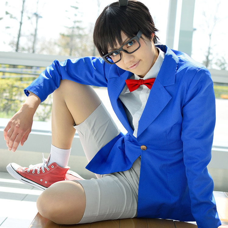 [USD 9.82] current name detective conan cosplay costume edogawa conan ...