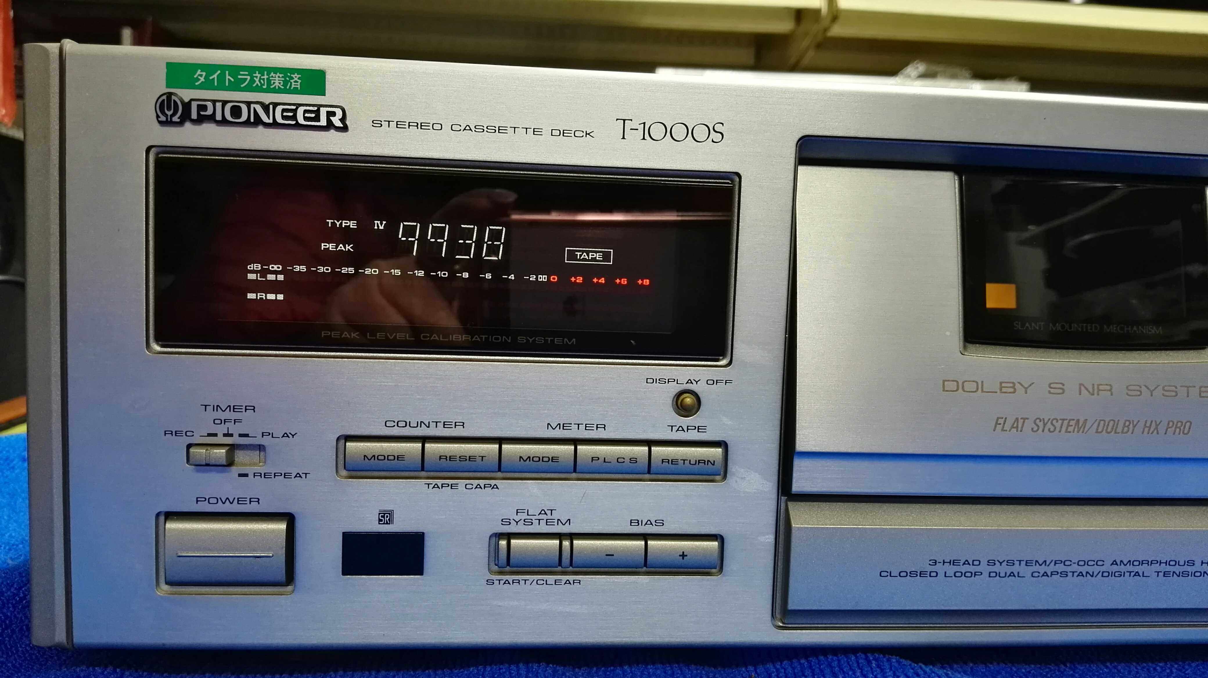 Купить Кассетный магнитофон ploneer/Пионер Т-1000 стационарный карту ...