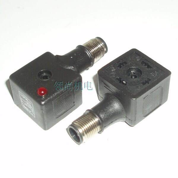 Italy OMAL solenoid valve plug AB2MR1M12MR3