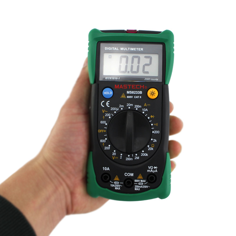 Купить Мультиметр дисплей Хуаи ms8233b цифровой мультиметр. Тест карандаш ms8233c цифровой ...