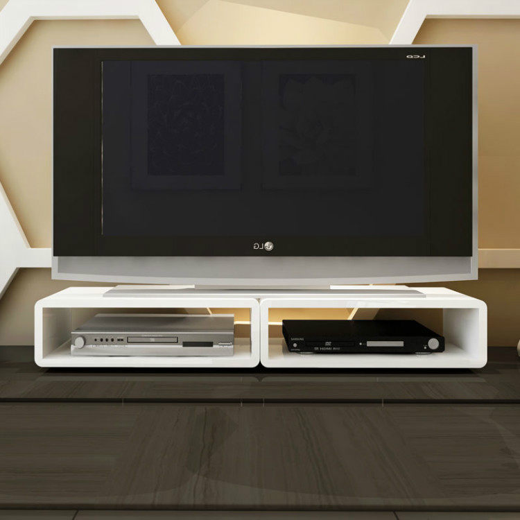 Baking Varnish Table Top Shelf Flat Screen TV Mat Overhead Display ...