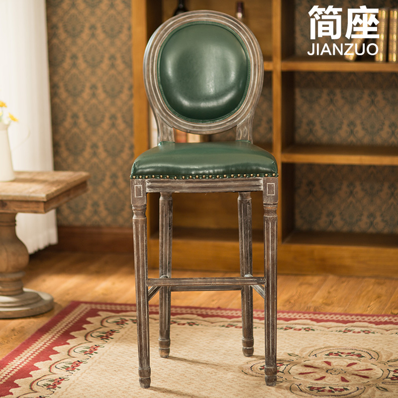 Купить Барный стул Фабрика прямой европейский стиль барные стулья ...