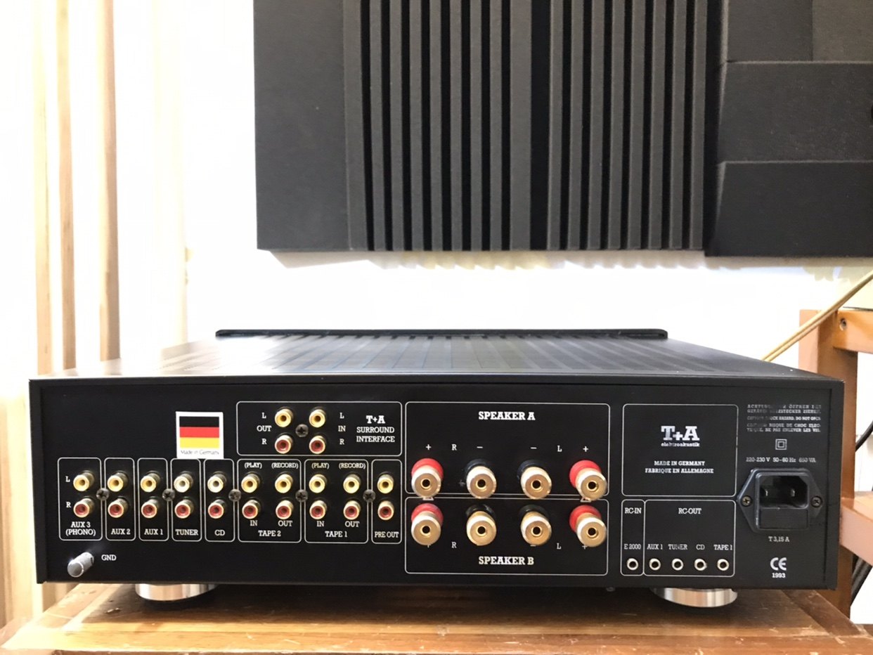 德国T A高级发烧合并功放PA1500R，150W8欧！ 已出 - 浩元HIFI - 港澳台深圳珠海地区及国外 - 胆艺轩音响材料网 音响 ...