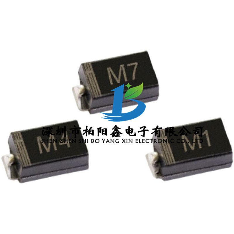 电子小白也能懂！M7/M1/M2/M4/M7F贴片二极管1N4001-4007全解析🔥_二极管_淘宝数码网