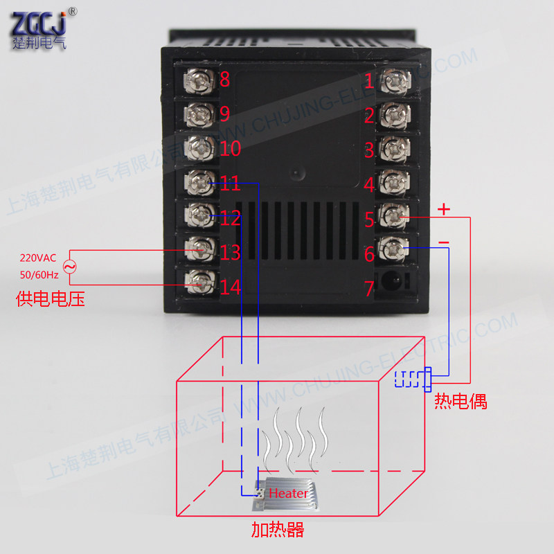 CJD-9000温控器 交流电压移相输出 直接接负载 温控仪 无需接触器-阿里巴巴