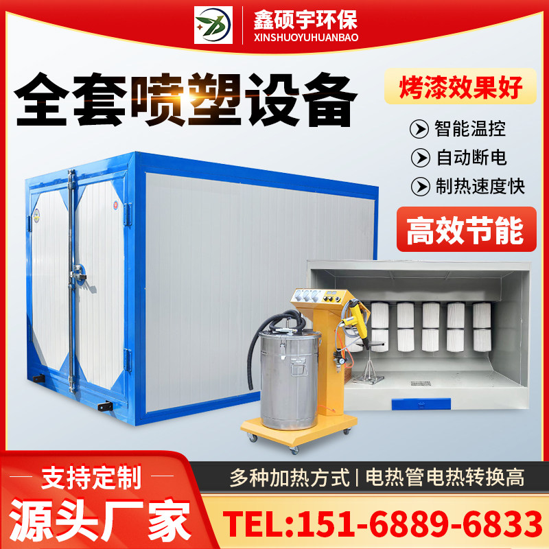 Complete set of electrostatic spray painting equipment for high ...