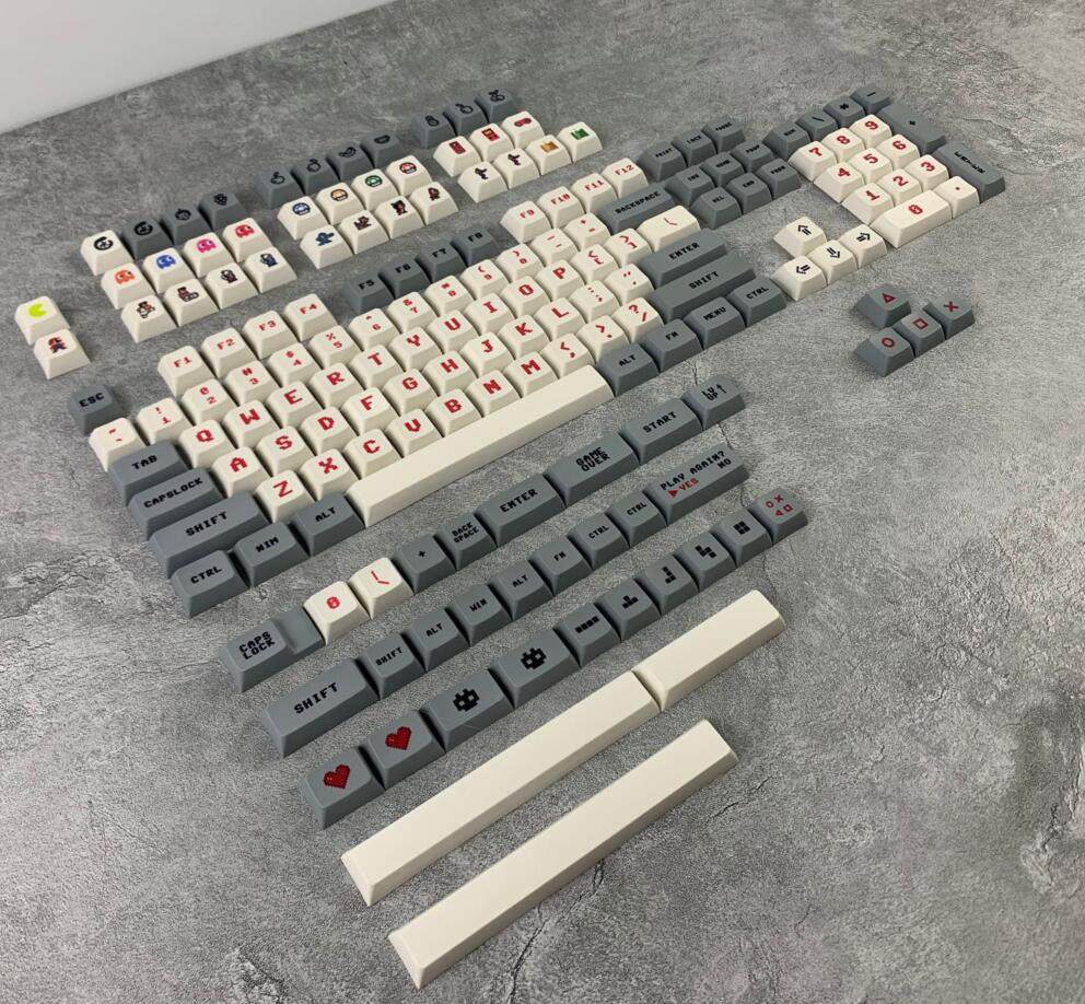 [USD 47.83] Red and white machine large full set of key hat type XDA ...