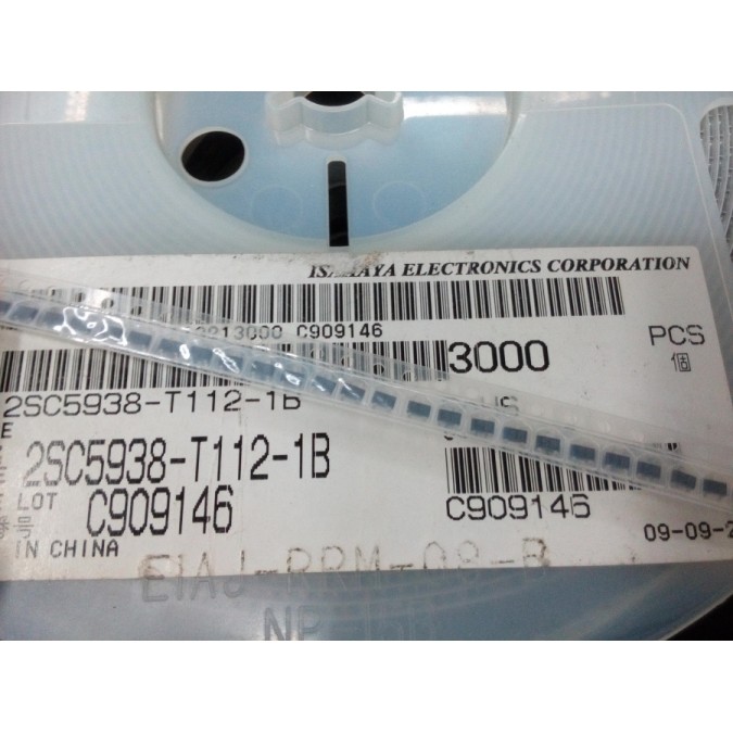 原裝 假一賠十 2SC5938-T112-1B 網版印刷5B SOT-23 三極管低頻放大器