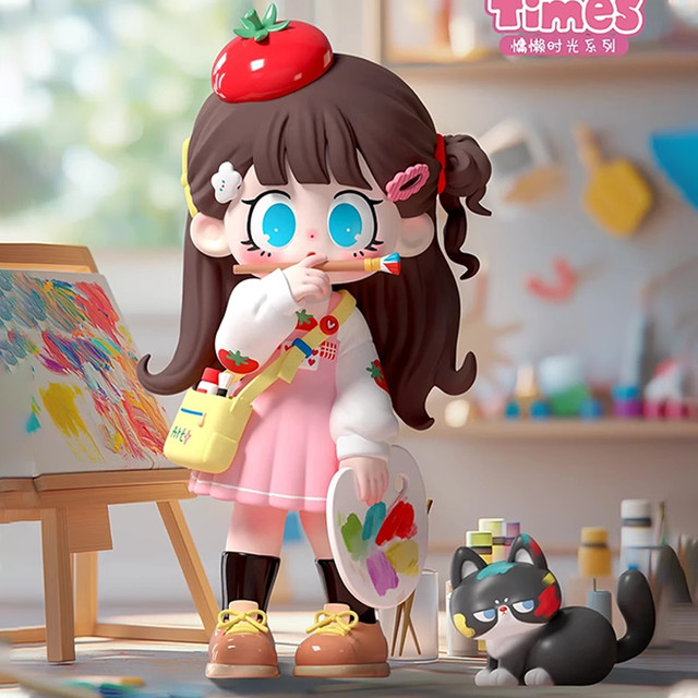 New Milay Mila Girl Blind Box Three Generations Lazy Time Series Trendy ...