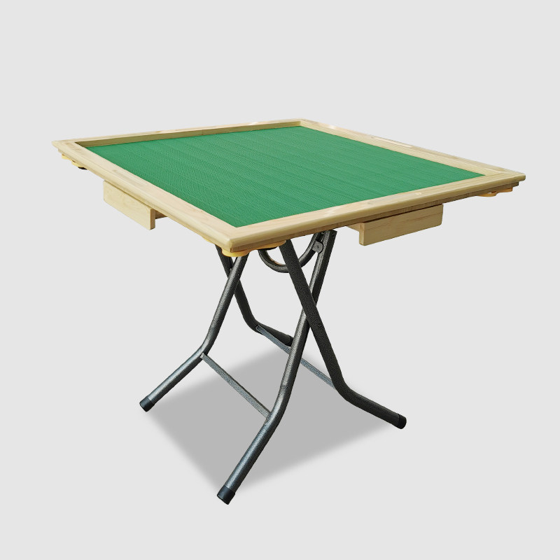 Buy Post Mahjong Mahjong table solid wood simple promotional folding ...