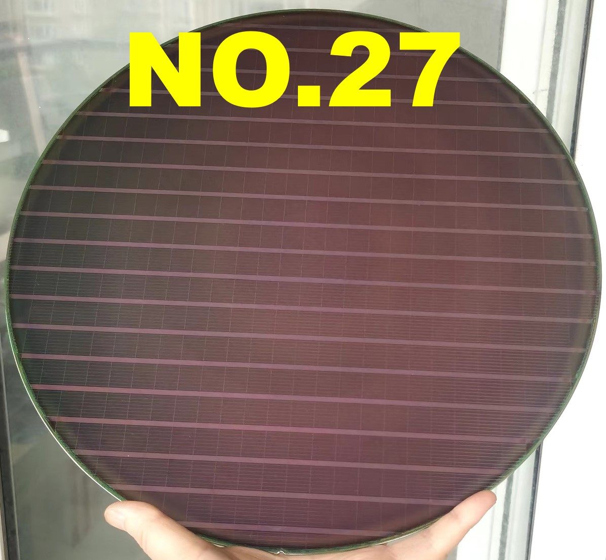 [USD 14.24] 12-inch crystalline round wafer photochip semiconductor ...