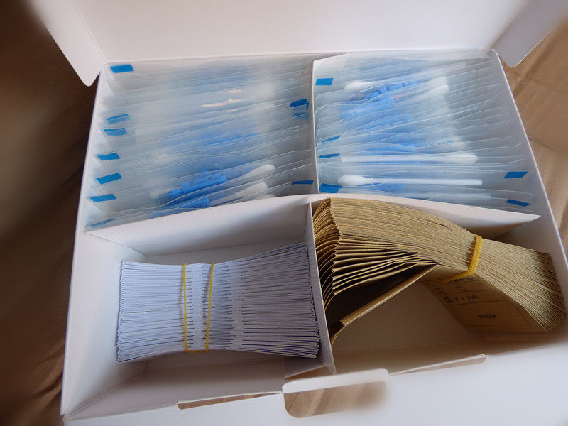 [USD 4.58] Blood sample collection card DNA storage card Blood storage ...