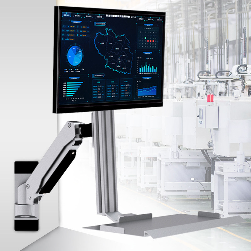 [USD 239.05] Wall-mounted monitor bracket industrial electromechanical ...