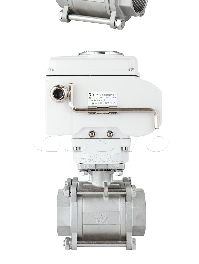 Electric Actuator Ball Valve - 2 Way,Stainless Steel,DN8 - DN100 ...