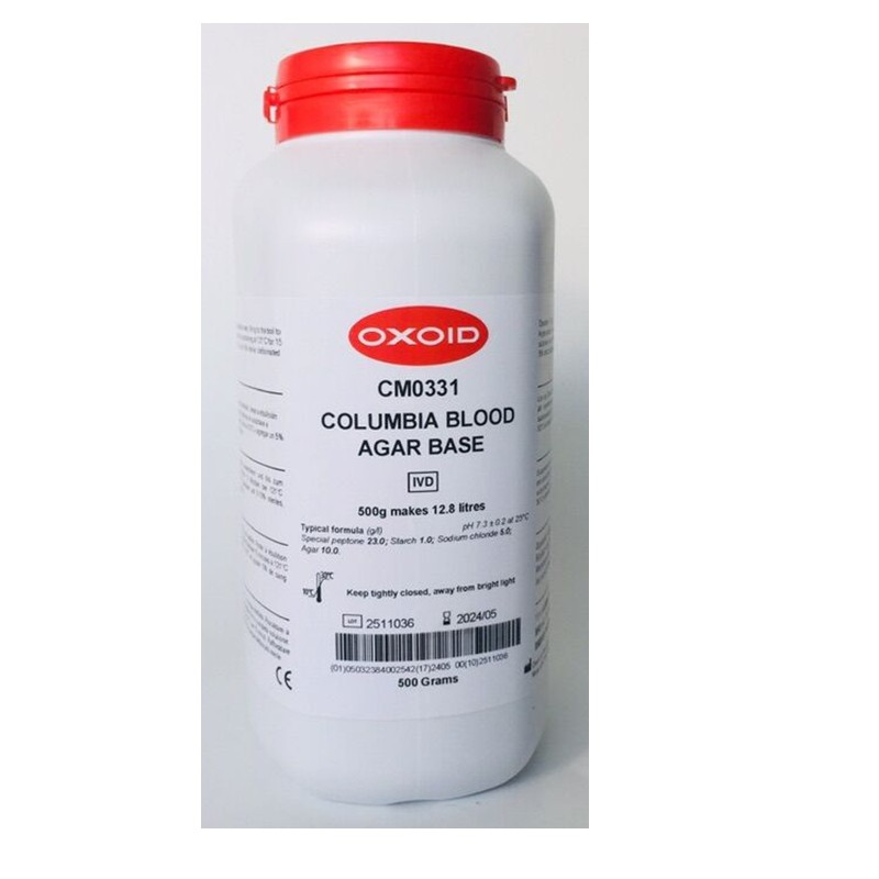 Oxoid CM0331B Columbia Blood Agar Base Columbia Blood Agar Base