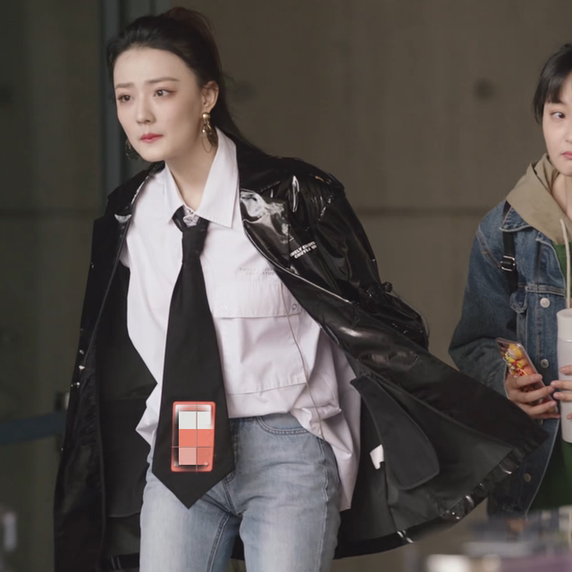 DALTT Good Times and Good Times Xu Lu's same style of clothes, fashionable loose drawstring ...