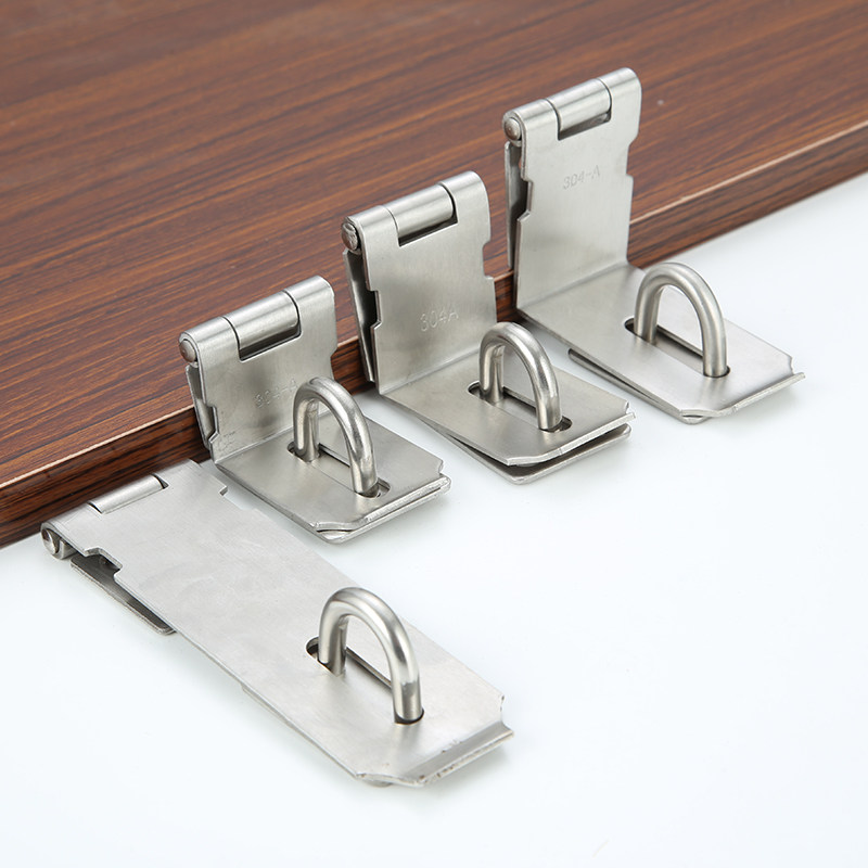 304 stainless steel 90 degree lock corner door lock buckle open ...