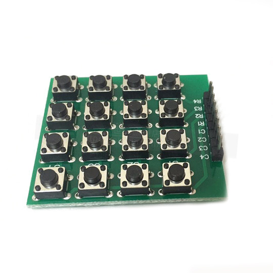 Direct Plug-In 4x4 Matrix Keyboard 16-Key Microcontroller External Expansion Keyboard Is Not a ...
