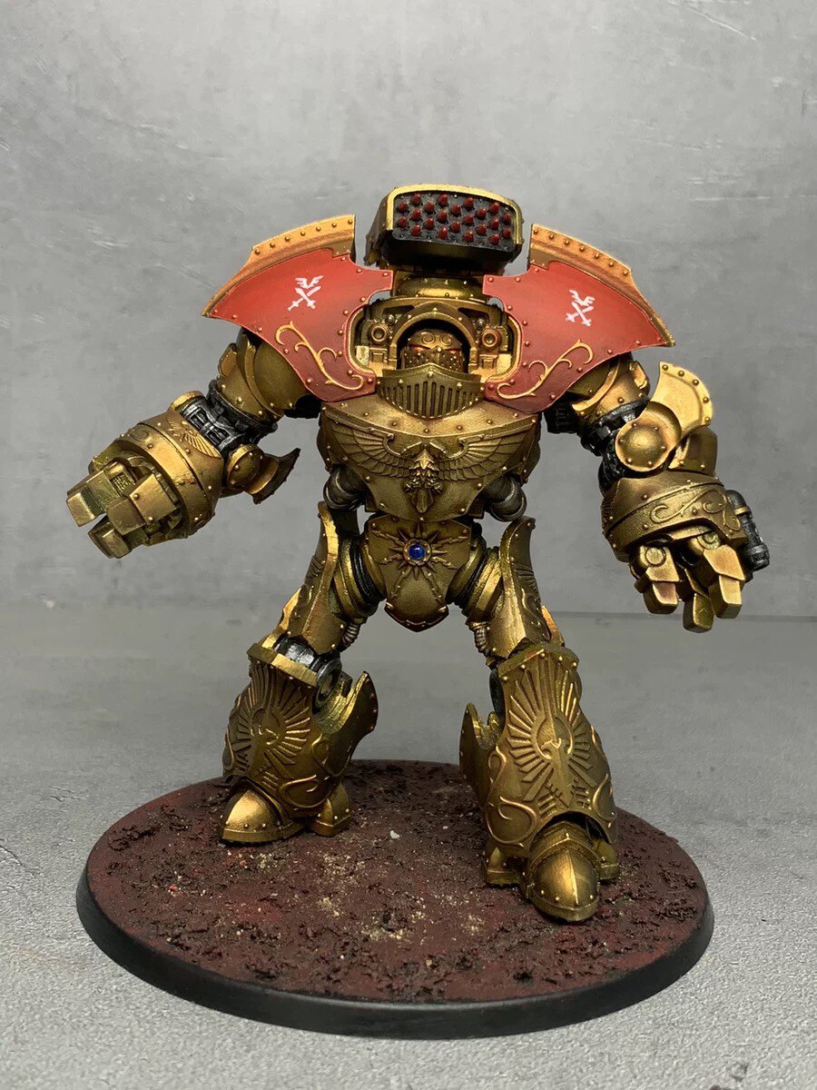 fw 戰錘40k 禁軍 Legio Custodes Telemon Heavy Dreadnought 3