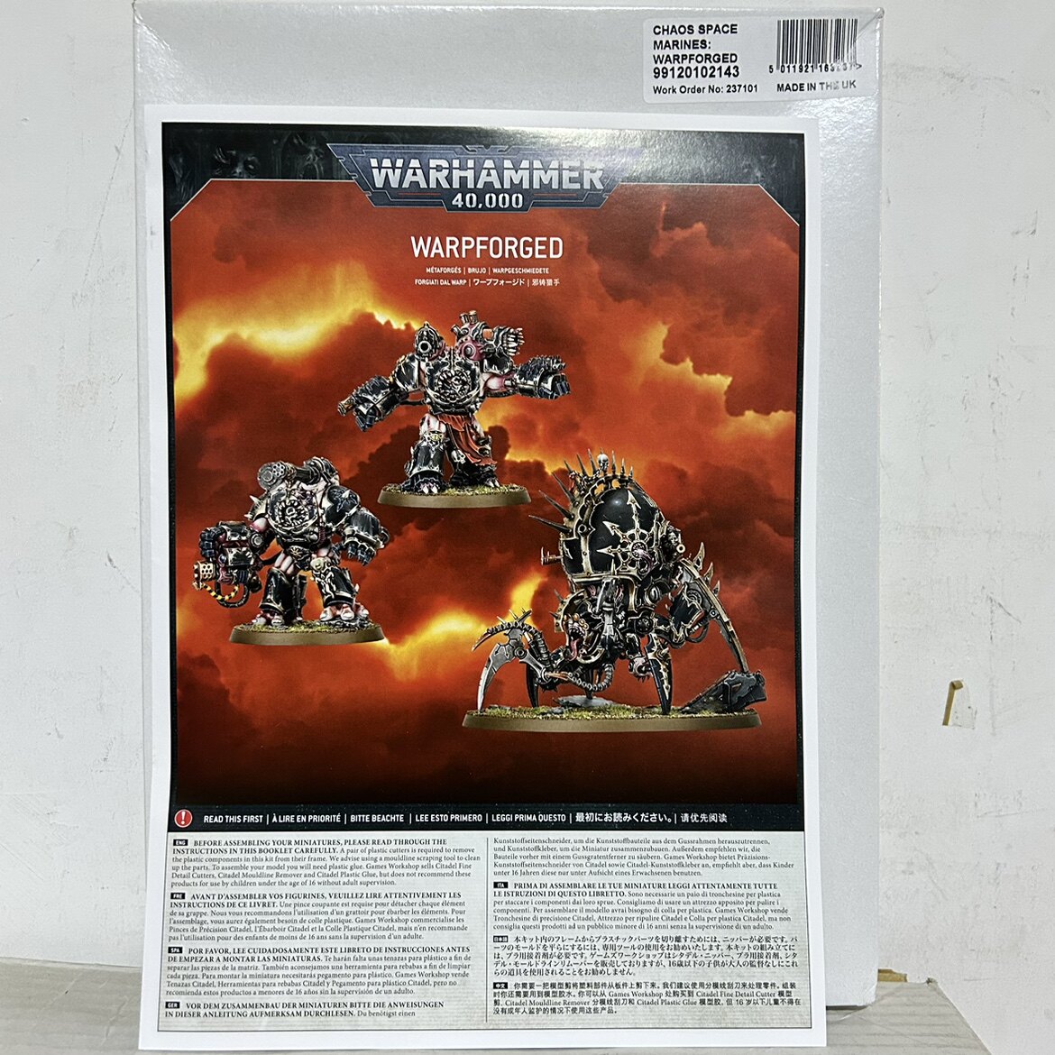 战锤40k混沌直销：Warpforged Venomcrawler & Obliterators，你准备好了吗？-其它棋牌/桌面游戏-淘宝好物网