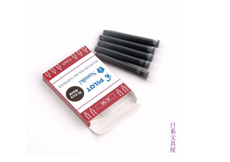 日本PILOT/百乐IC-50一次性墨囊 墨胆贵妃/78g/88g/笑脸钢笔用6支-阿里巴巴
