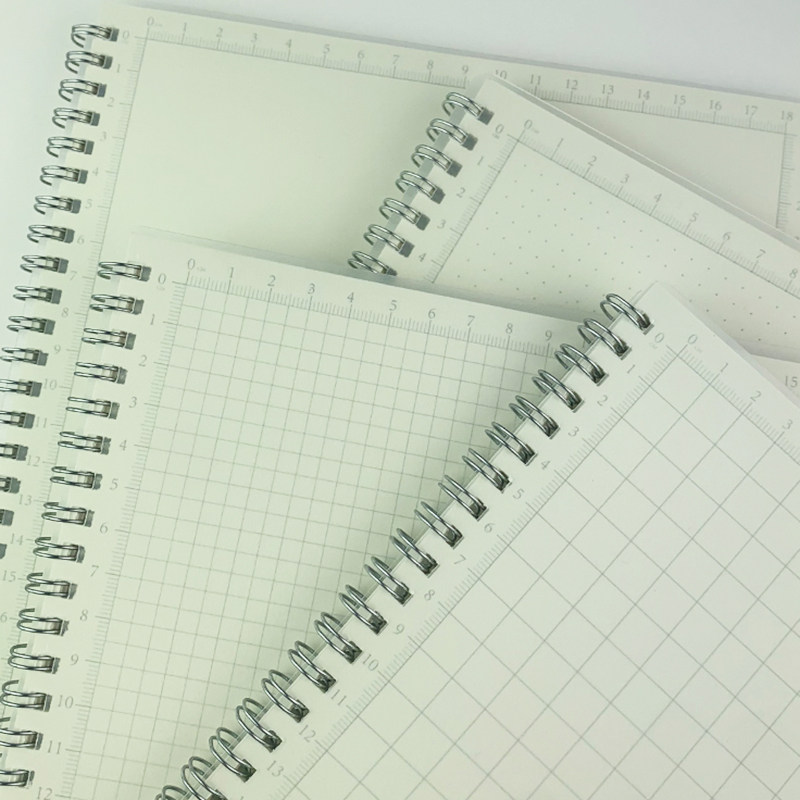 A3/A4 Coordinate Grid Notebook, 5mm Grid Layout Design Drawing Notebook ...