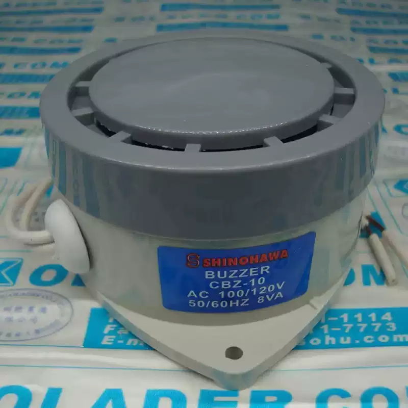 台湾SHINOHAWA大菱电子蜂鸣器CZB-10/CBZ-20/CBZ-30 DC24V/AC220V