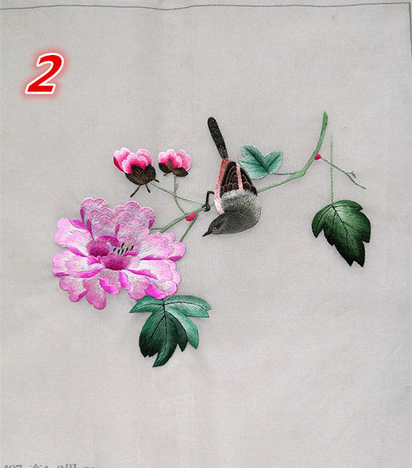 Suzhou embroidery boutique 20 round double-sided embroidery piece
